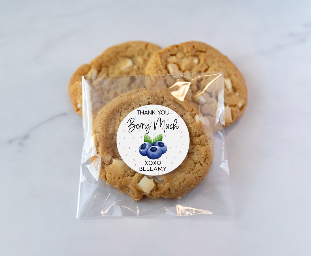 Blueberry Birthday Party Favor Labels, Blueberry Birthday, Blueberry ...
