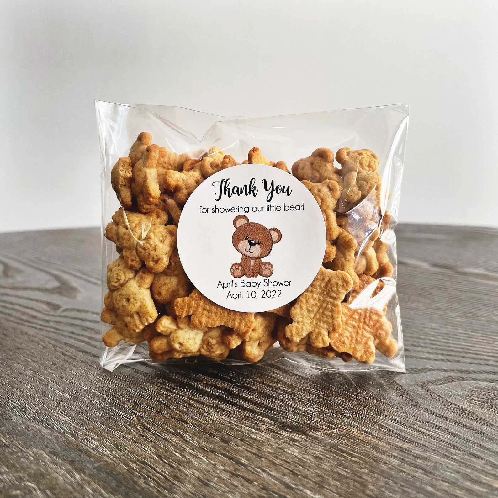 Teddy Bear Baby Shower Favor Labels Baby Bear Favor Label - Etsy