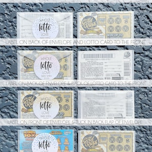 Whole Lotto Love Baby Shower Favors, Lotto Favor Labels, Baby Shower ...