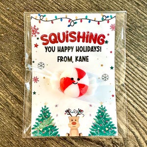 School Christmas Squishy Toy Party Favors, Holiday Class Party Favor ...
