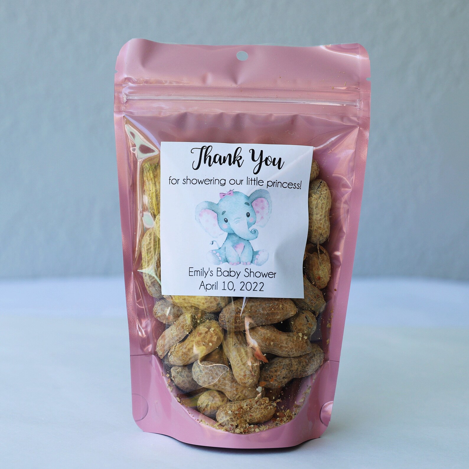 Baby Elephant Baby Shower Favor Bags Elephant Treat Bags - Etsy