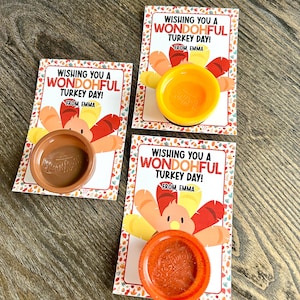 Thanksgiving Party Favor, Class Party Favor, Fall Celebration Play Mold ...