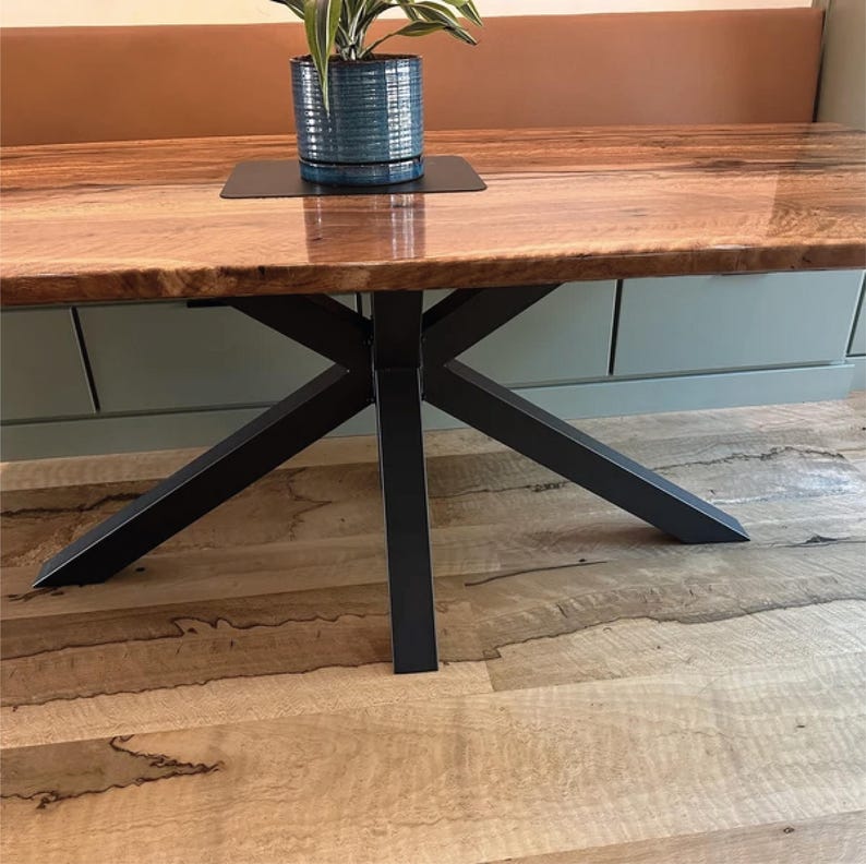 Spider Leg Dining Table Base/ Industrial Table Base / Large Table Base ...