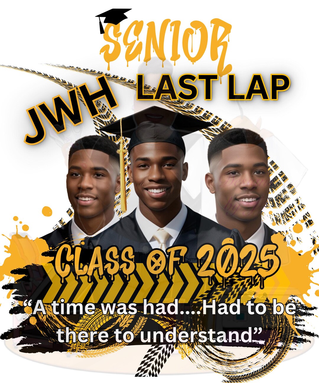 2025 Graduate, Canva Editable Template - Etsy