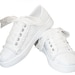 Fancy White Low Top Sneaker With Lace and Pearls - Etsy