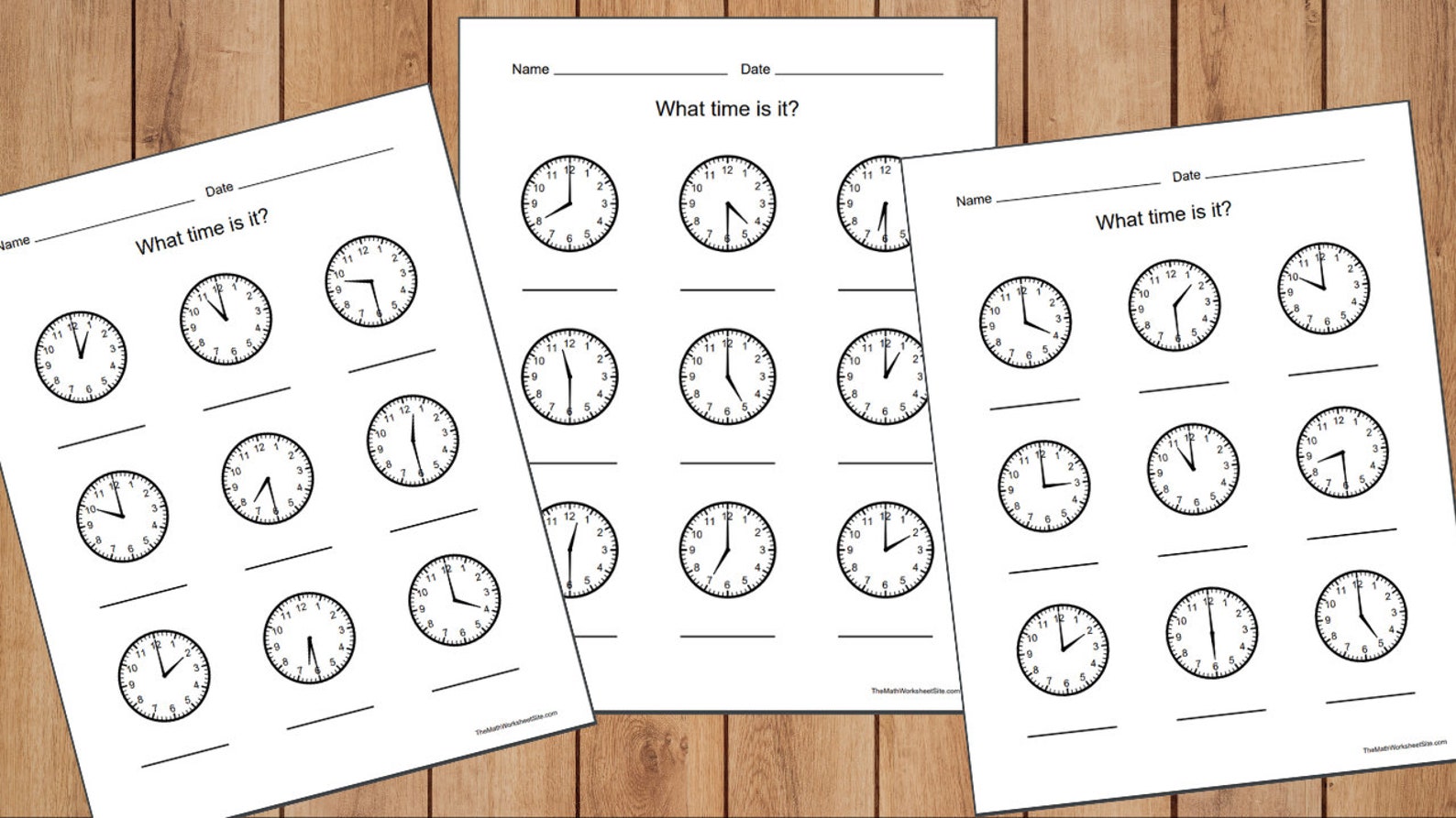 15 Printable Learning to Tell Time Worksheets. Kindergarten-1st Grade ...