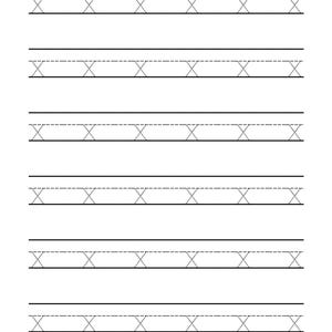 Uppercase Lowercase Alphabet Tracing Worksheets | 55 Printable ...