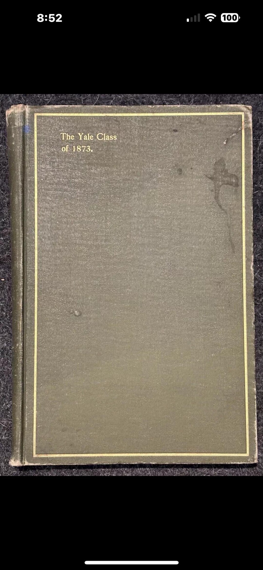 History of the Yale Class of 1873 Academic) Book by Frederick Job ...