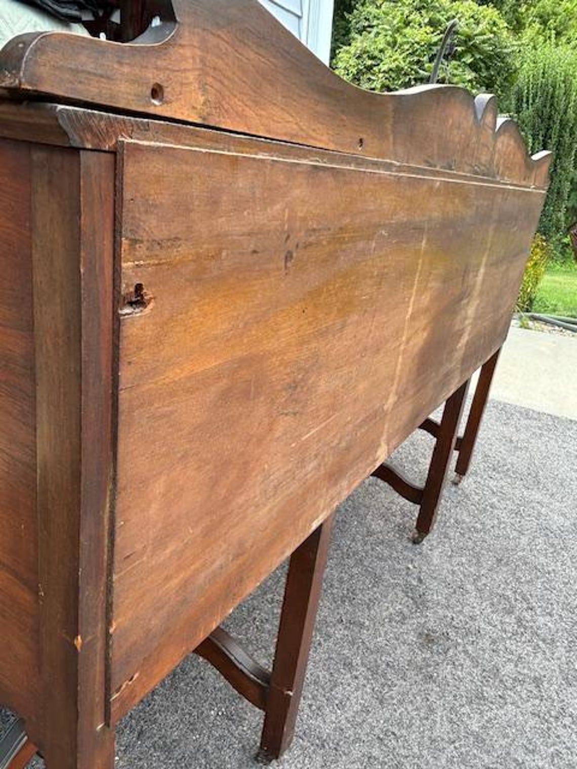 Vintage Jacobean Entryway Buffet Console 1920's - Etsy