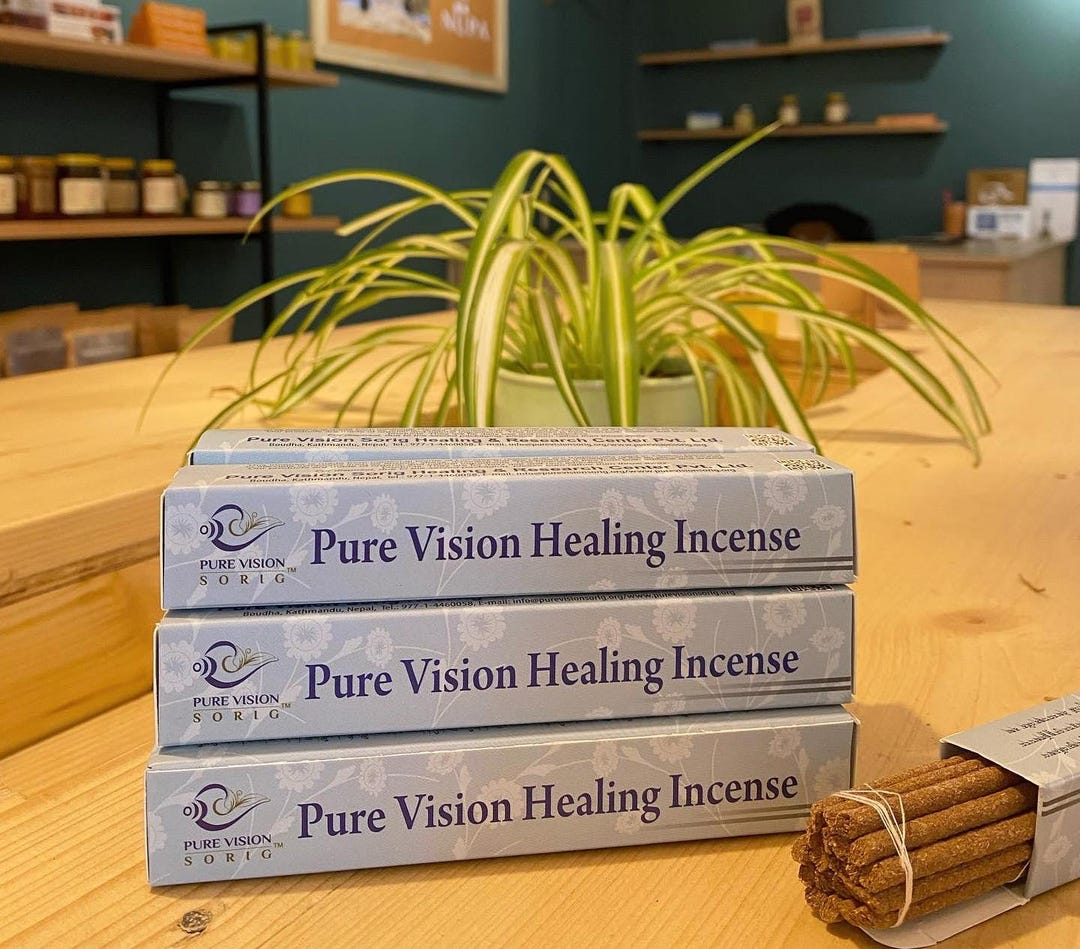 Medicinal Healing Incense by Pure Vision Sorig Pack - Etsy
