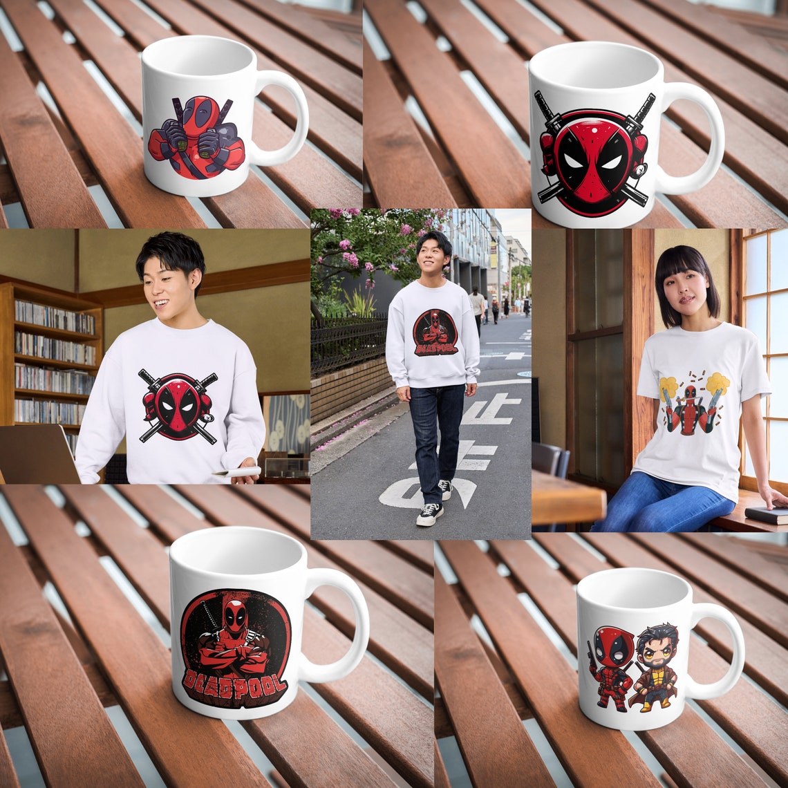 Paquete Deadpool Svg, Deadpool Heart Svg, Wolverine Svg, Película Svg ...