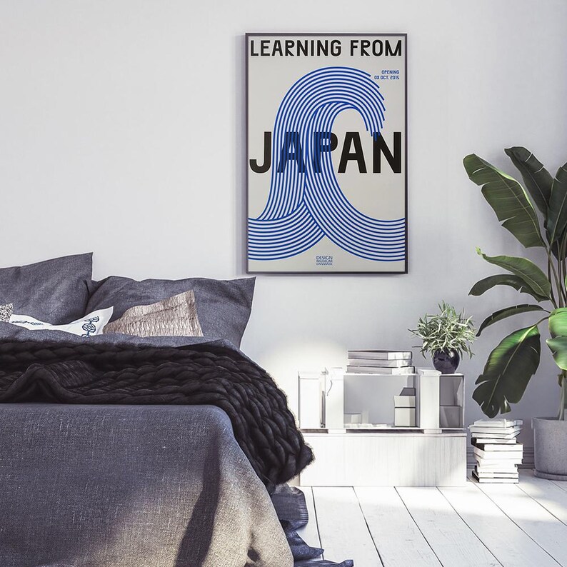 Learning From Japan Poster Quality Canvas Print Custom Poster Print ...