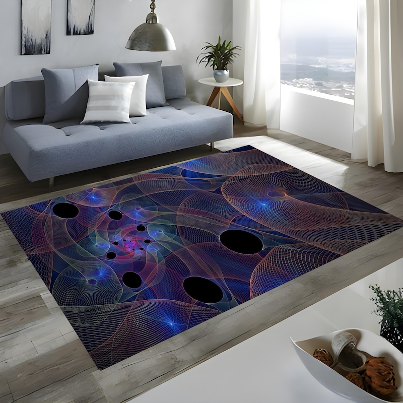 Futuristic Rugs - Etsy