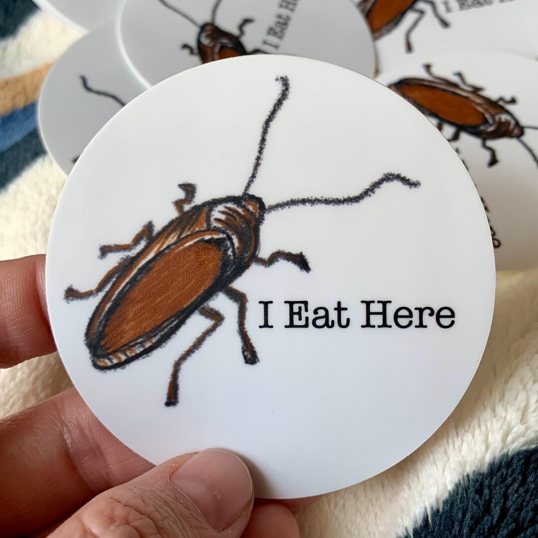 Cockroach Sticker | Bug Stickers Luggage Suitcase Decals Brainrot ...