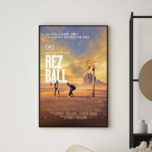 Rez Ball Movie Posters High Quality Printing Canvas Material Movie ...