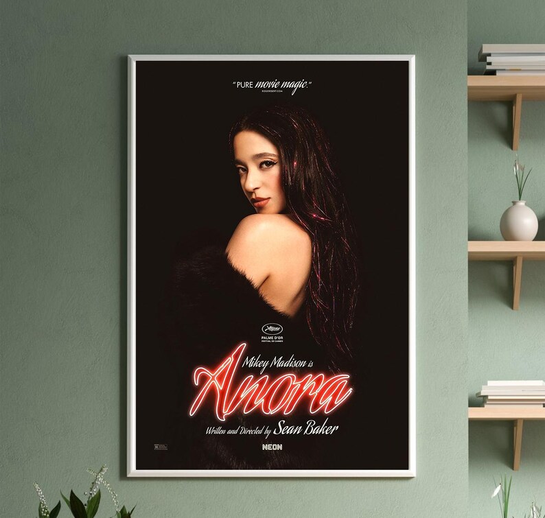 Anora Movie Posters High Quality Printing Canvas Material Movie ...