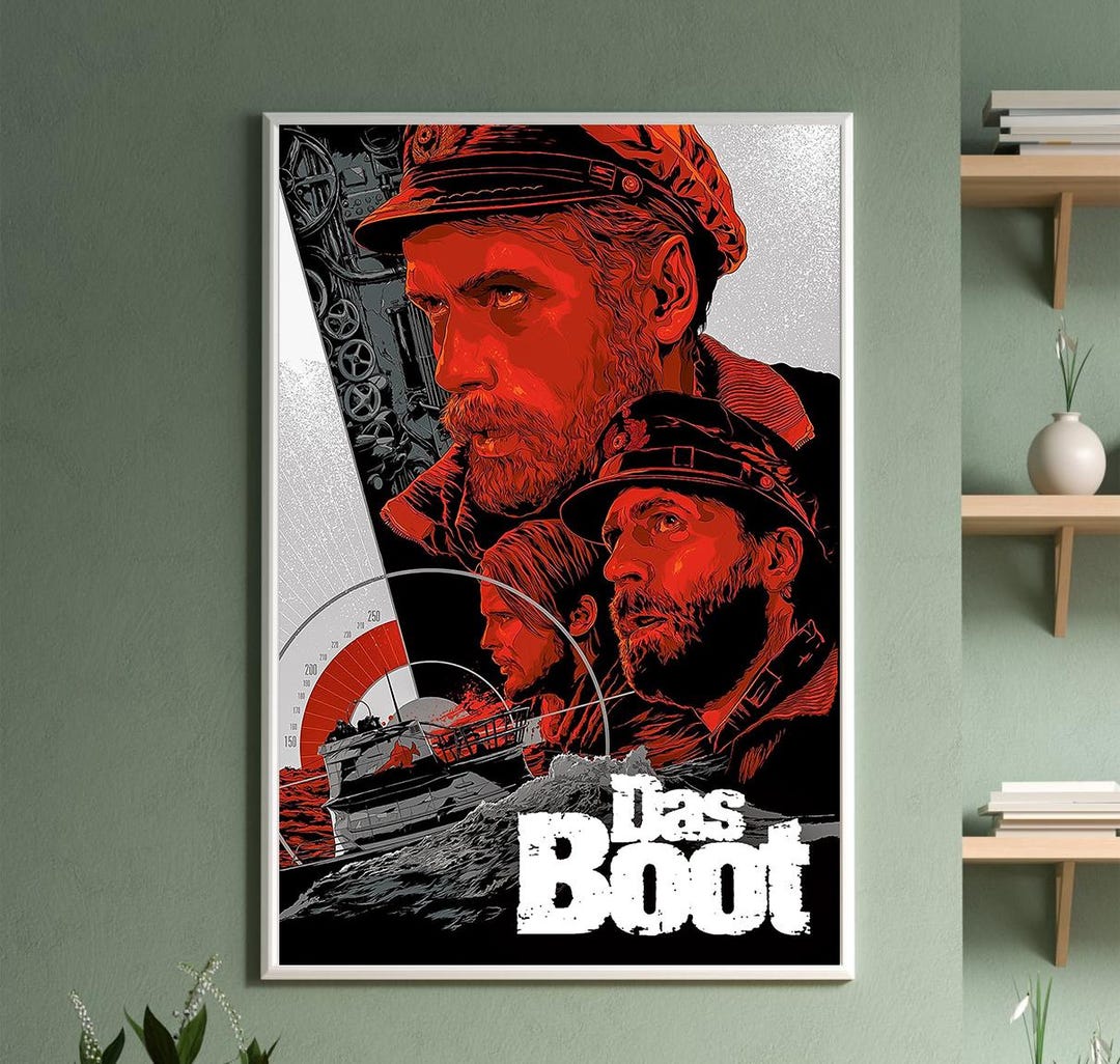 Das Boot Movie Posters High Quality Printing Canvas Material Movie ...