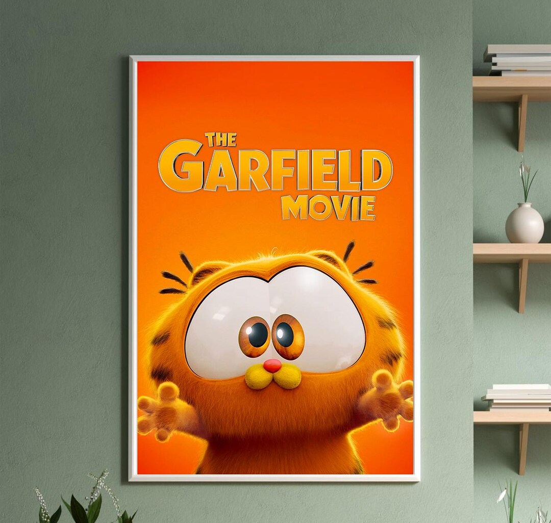 The Garfield Movie Movie Posters High Quality Printing Canvas Material ...