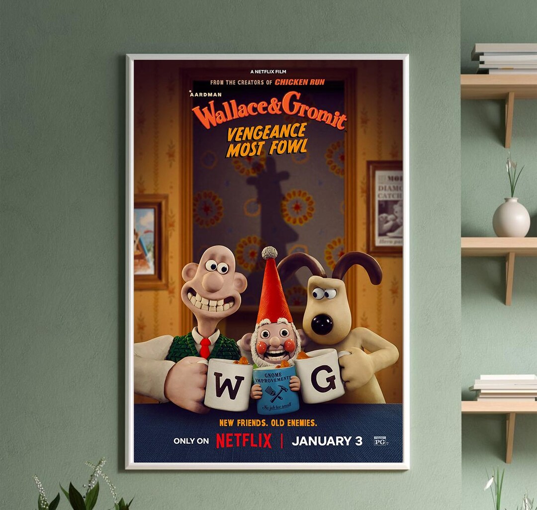 Wallace & Gromit Vengeance Most Fowl Movie Posters High Quality ...