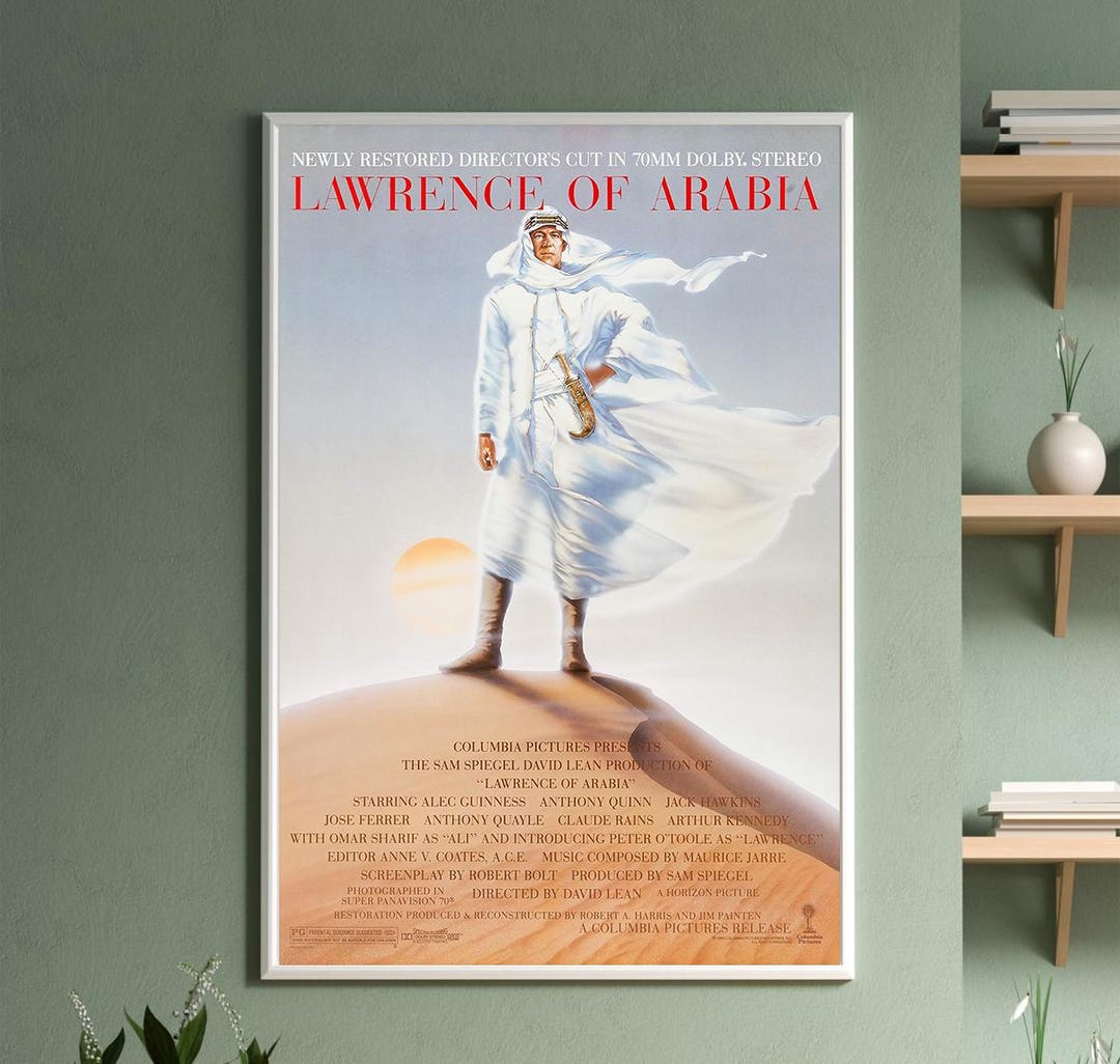 Lawrence of Arabia Movie Posters High Quality Printing Canvas Material ...