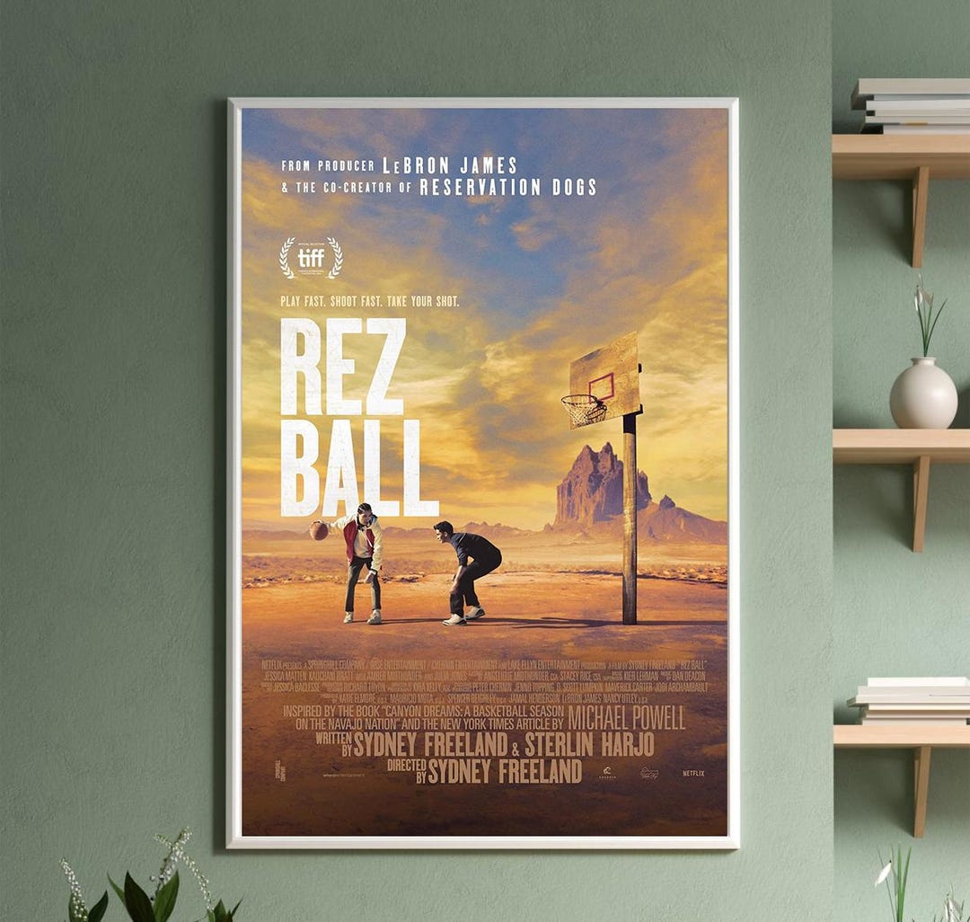 Rez Ball Movie Posters High Quality Printing Canvas Material Movie ...