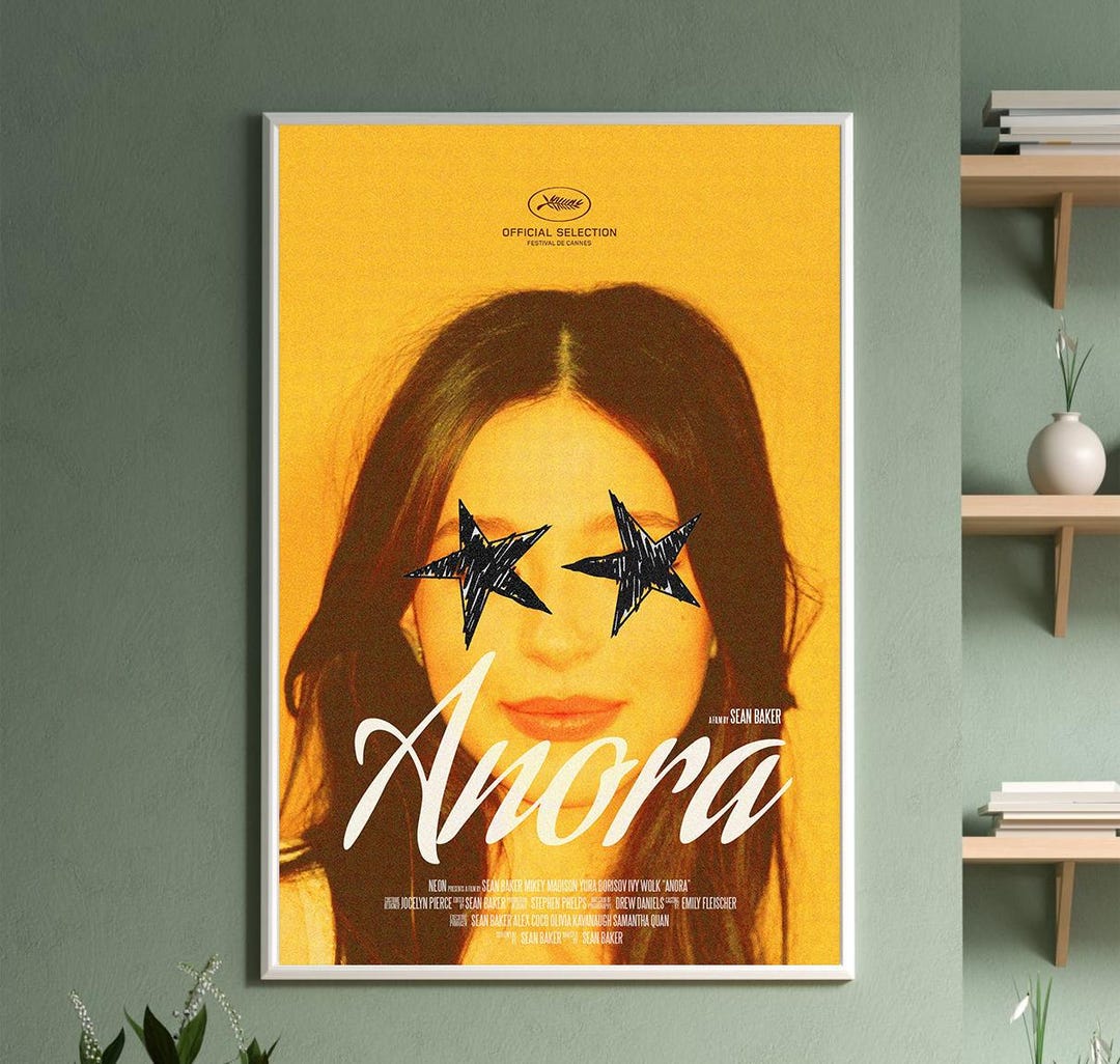 Anora Movie Posters High Quality Printing Canvas Material Movie ...