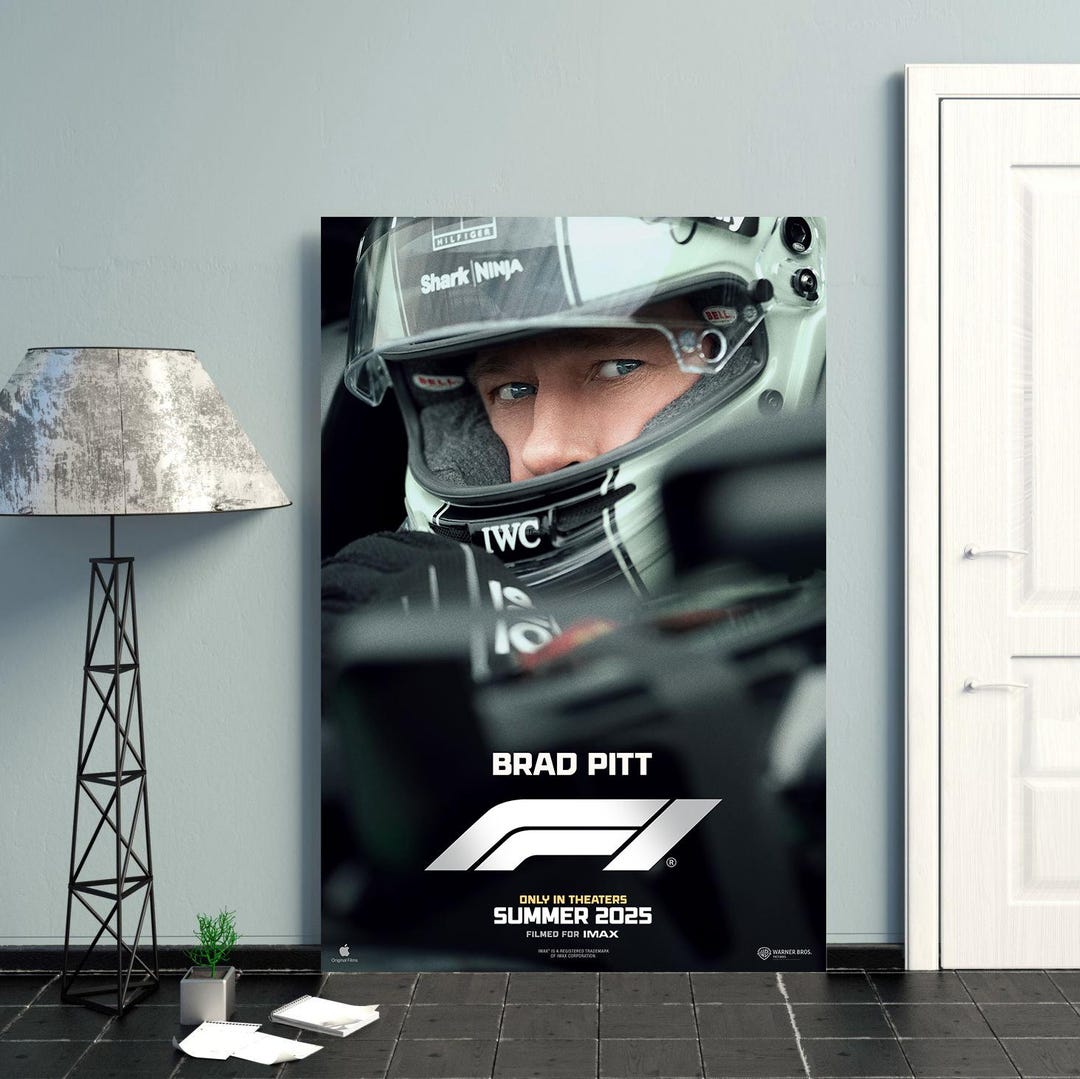 F1 Movie Posters High Quality Printing Canvas Material Movie ...