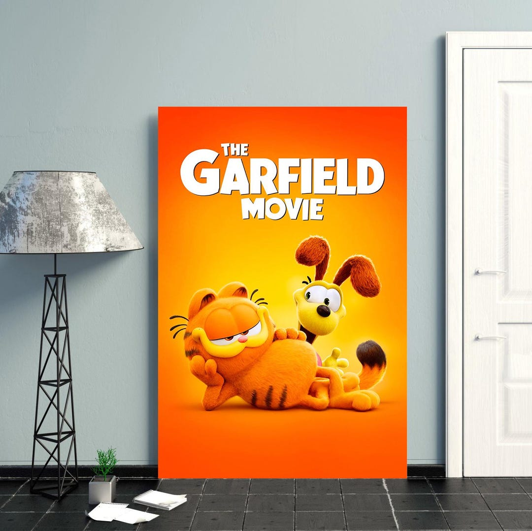 The Garfield Movie Movie Posters High Quality Printing Canvas Material ...