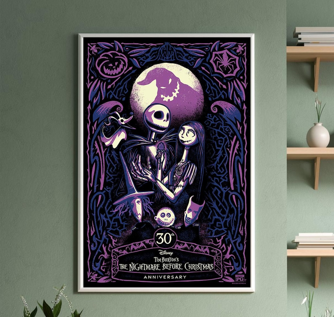 The Nightmare Before Christmas Movie Posters High Quality Printing ...