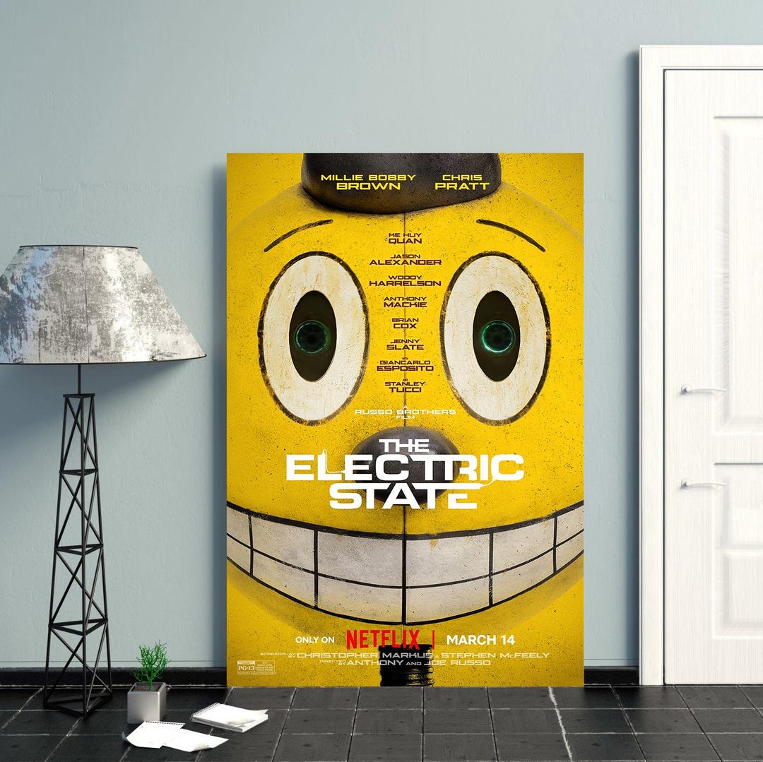 The Electric State Movie Posters High Quality Printing Canvas Material ...