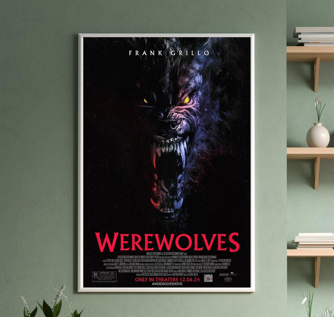 Werewolves Movie Posters High Quality Printing Canvas Material Movie ...