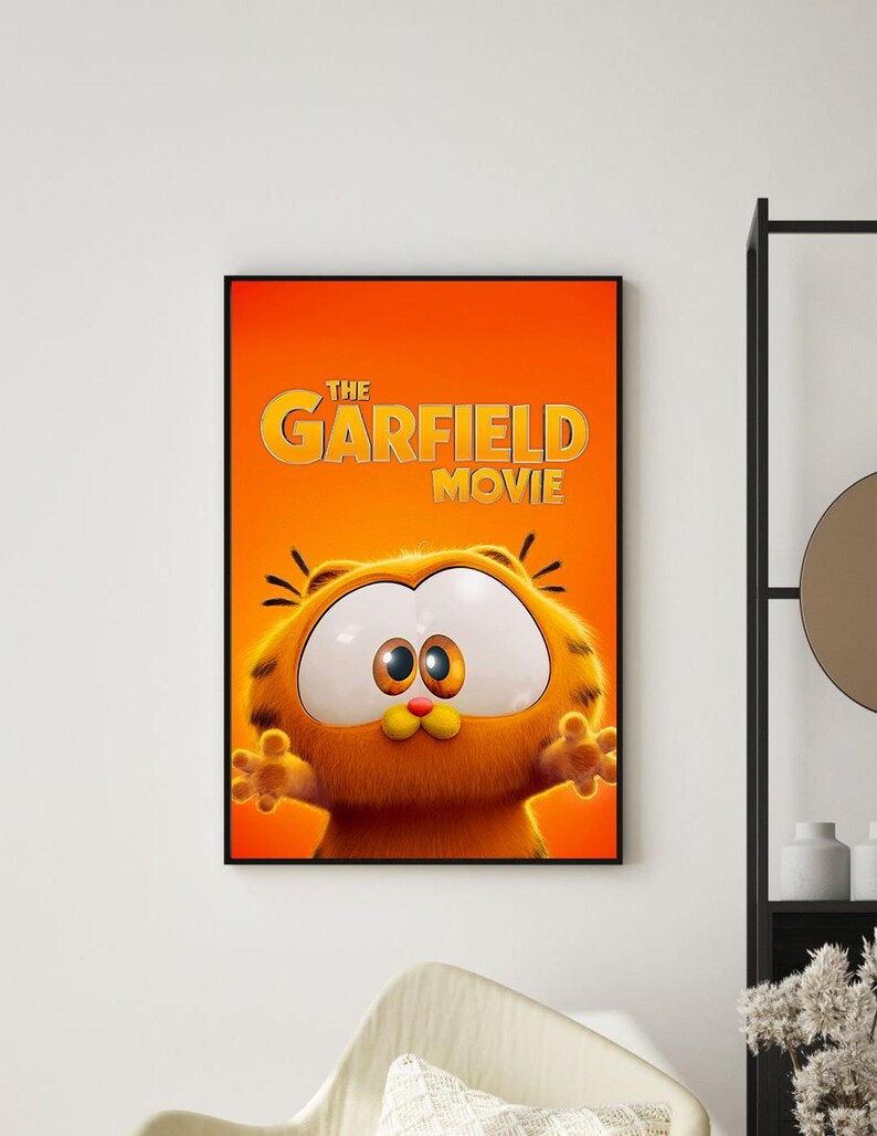 The Garfield Movie Movie Posters High Quality Printing Canvas Material ...