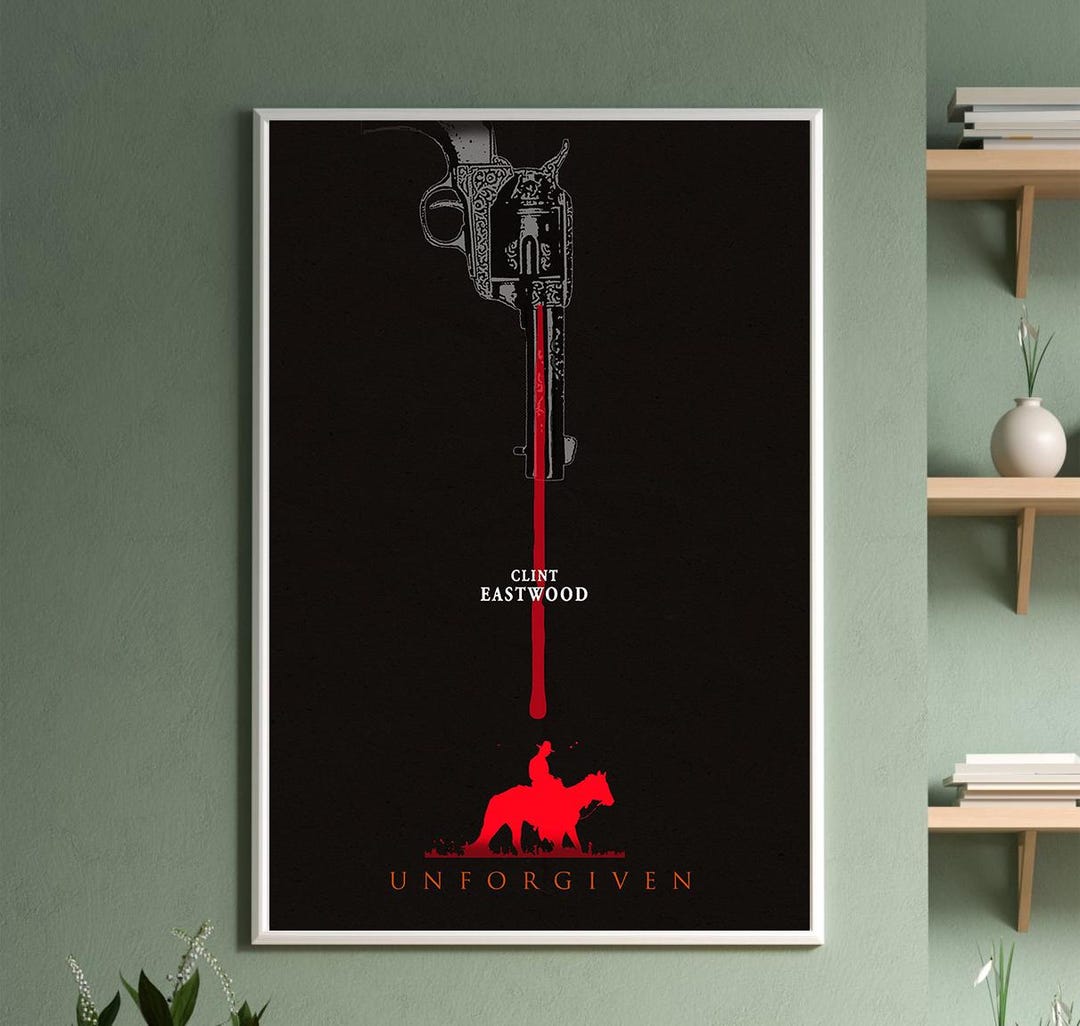 Unforgiven Movie Posters High Quality Printing Canvas Material Movie ...