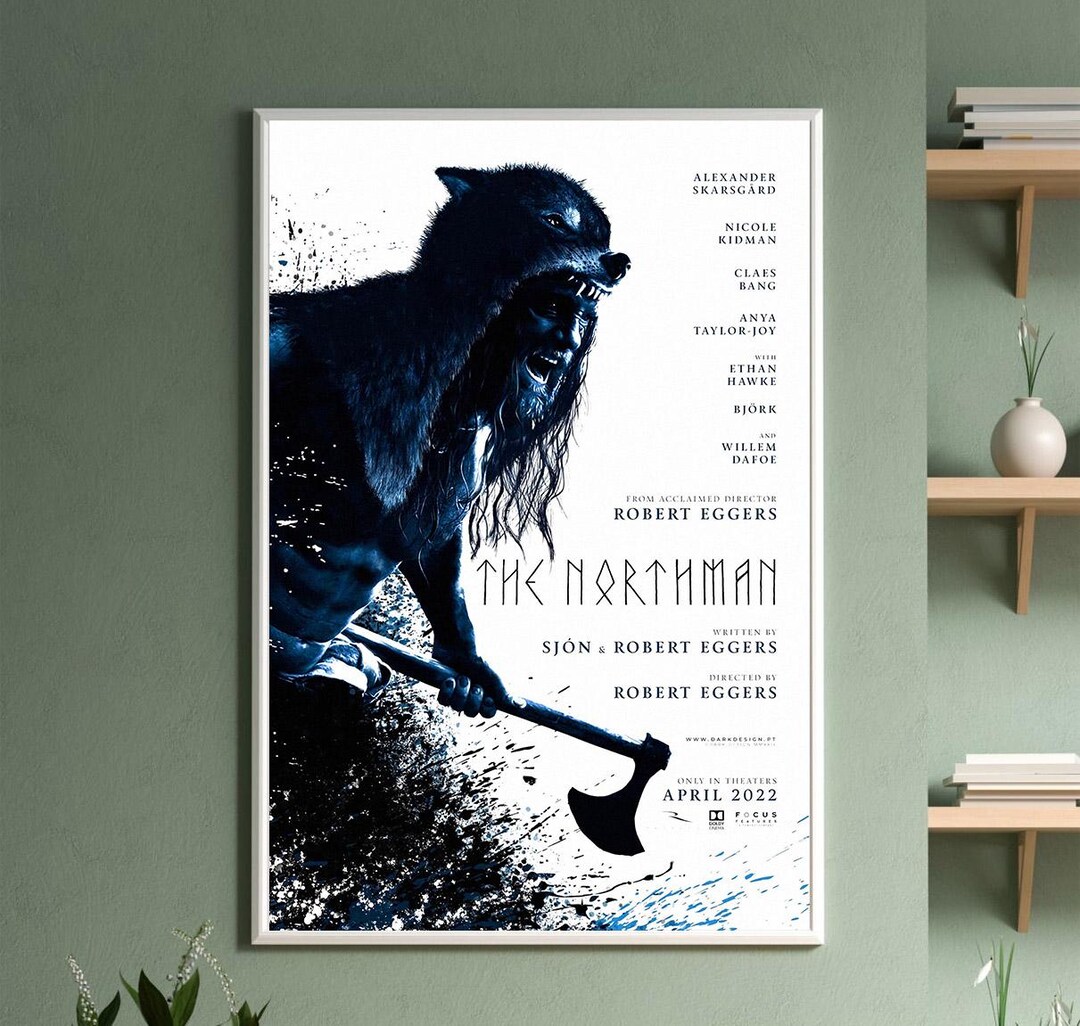 The Northman Movie Posters High Quality Printing Canvas Material Movie ...