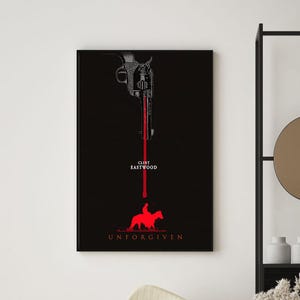 Unforgiven Movie Posters High Quality Printing Canvas Material Movie ...