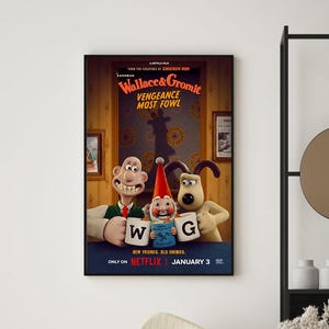 Wallace & Gromit Vengeance Most Fowl Movie Posters High Quality ...