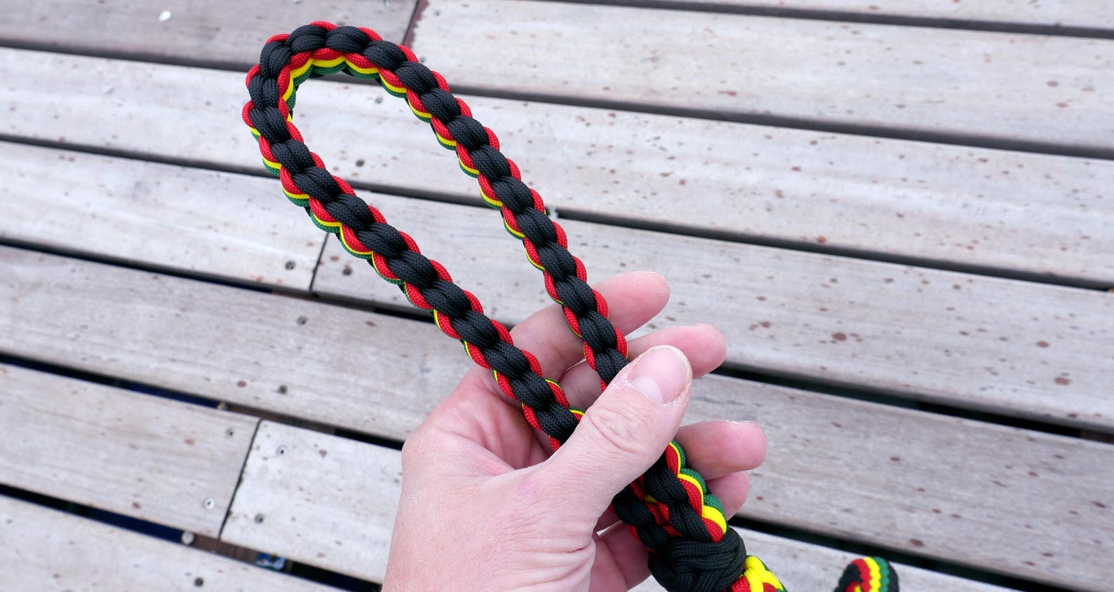 Rasta Color Dog Leash - Etsy