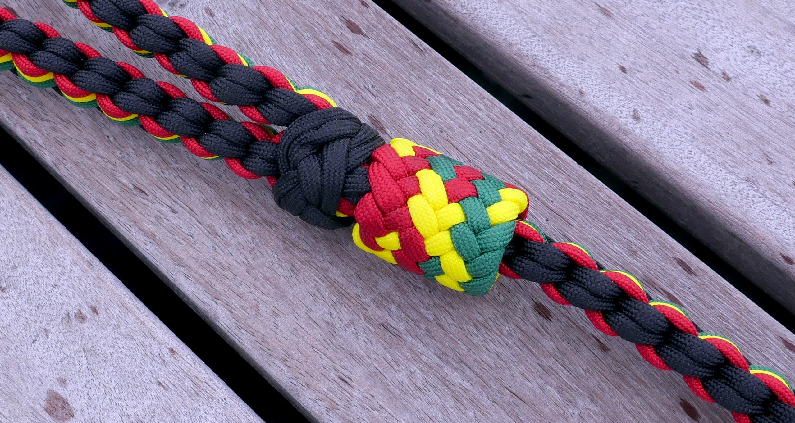 Rasta Color Dog Leash - Etsy