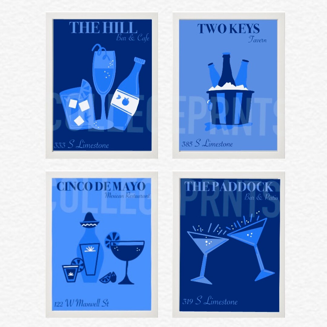 University of Kentucky Bars Prints - Etsy