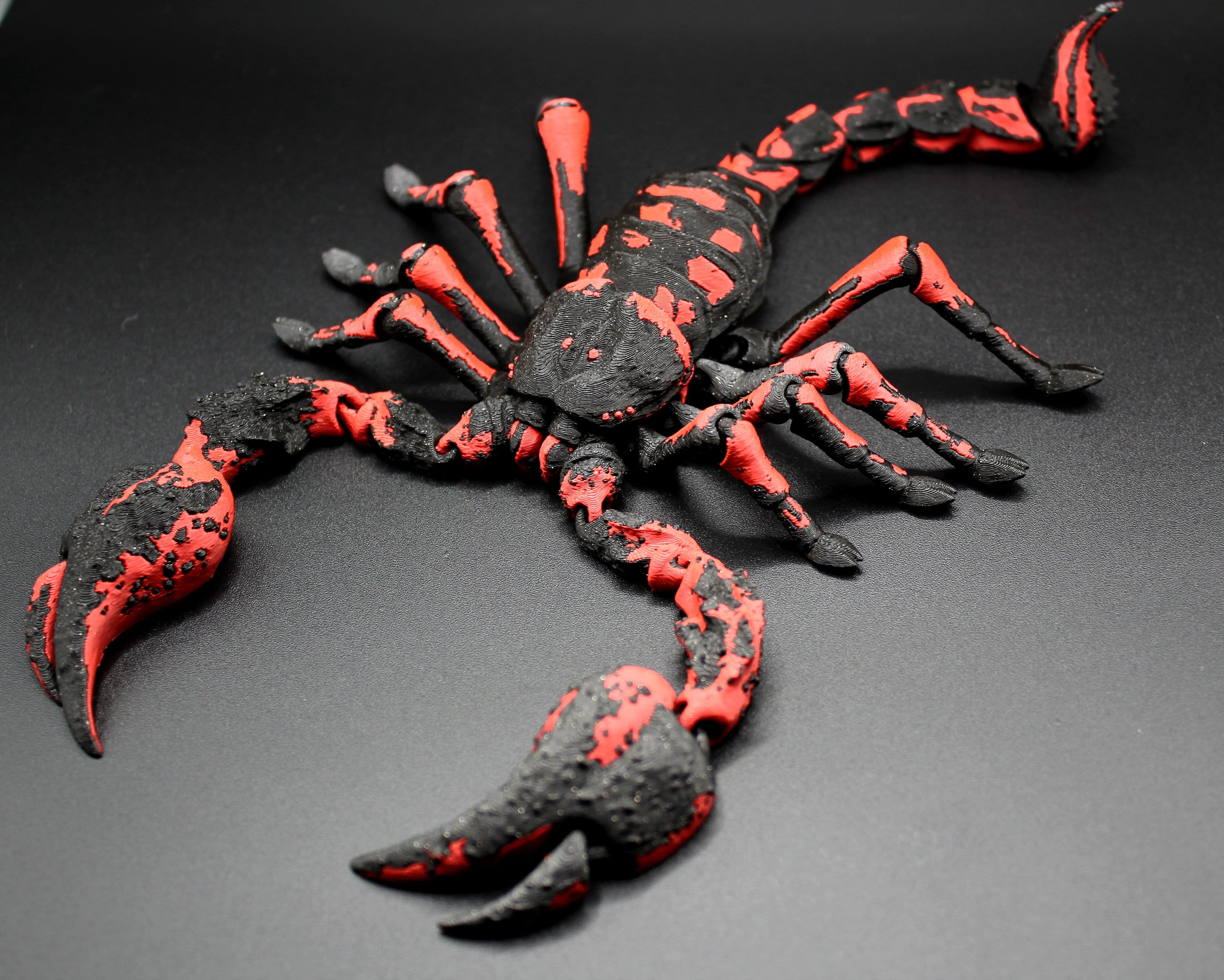 3D Printed Articulated Scorpion Realistic, Highly Detailed Model - Etsy