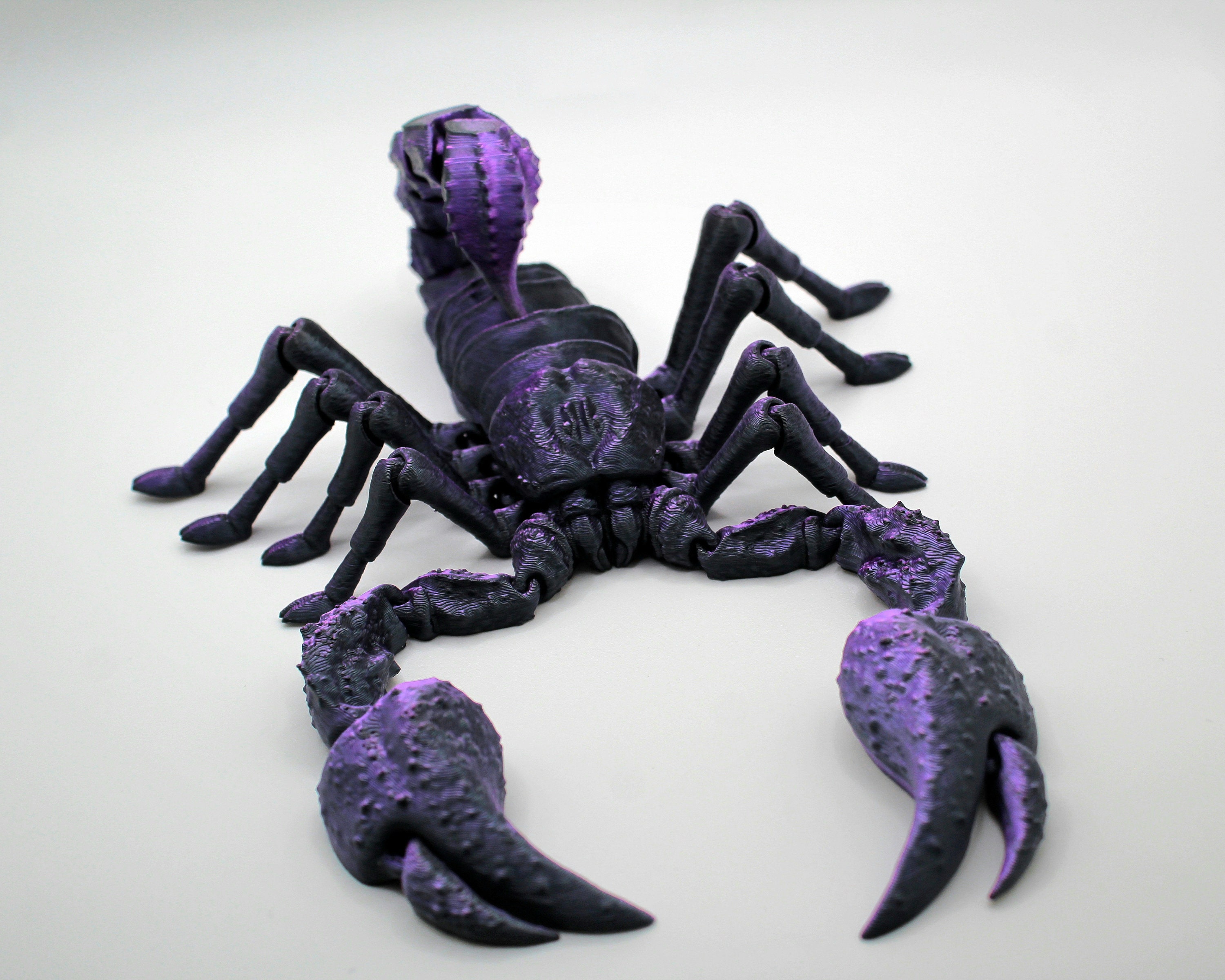 3D Printed Articulated Scorpion Realistic, Highly Detailed Model - Etsy