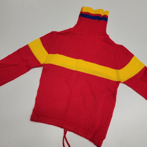 vtg 70s COLORBLOCK KIDS SWEATER // vintage chicago fi… - Gem