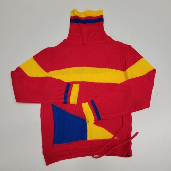 vtg 70s COLORBLOCK KIDS SWEATER // vintage chicago fi… - Gem