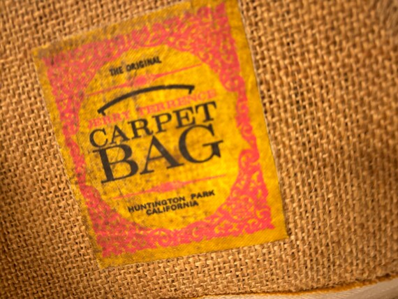 vtg 1960s The Original Jerry Terrence Carpet Bag Cand… - Gem