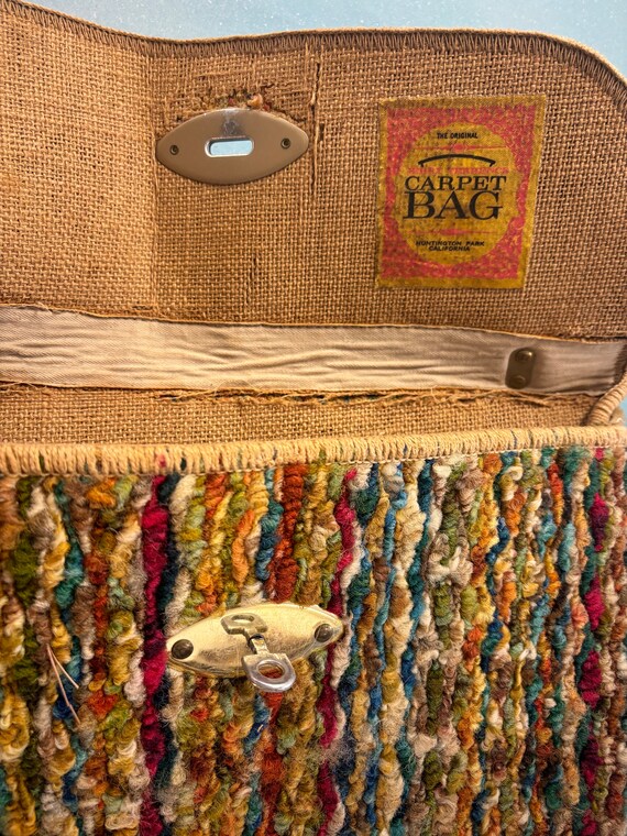 vtg 1960s The Original Jerry Terrence Carpet Bag Cand… - Gem