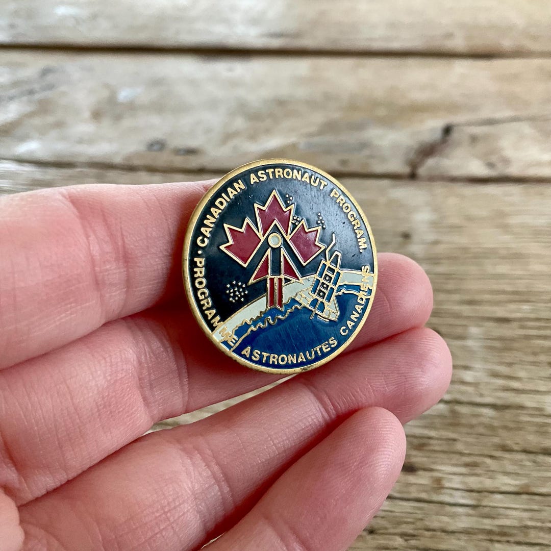 Vintage Canadian Astronaut Program Pin – CSA Space Badge – NASA ESA ...