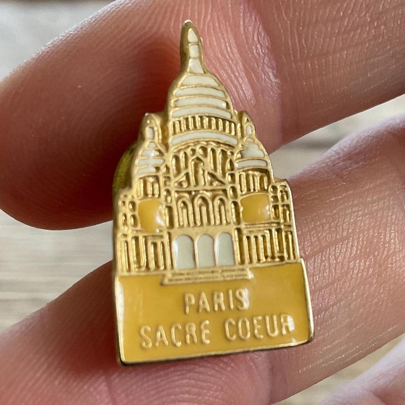 Notre Dame Pin - Etsy