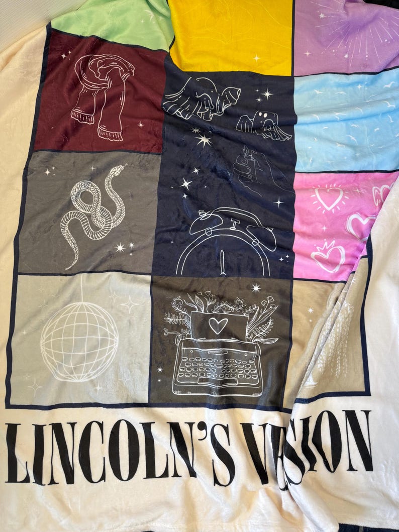 Personalized Concert Tour Blanket: Custom Name Throw, Music Fan Gift ...
