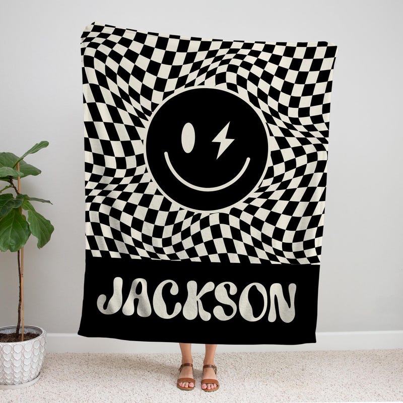 Custom Groovy Blanket - Etsy