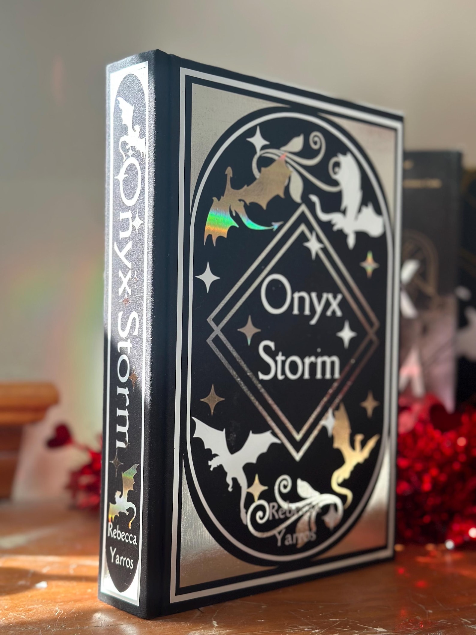 Onyx Storm by Rebecca Yarros | Special Edition Hardcover Rebound Book ...